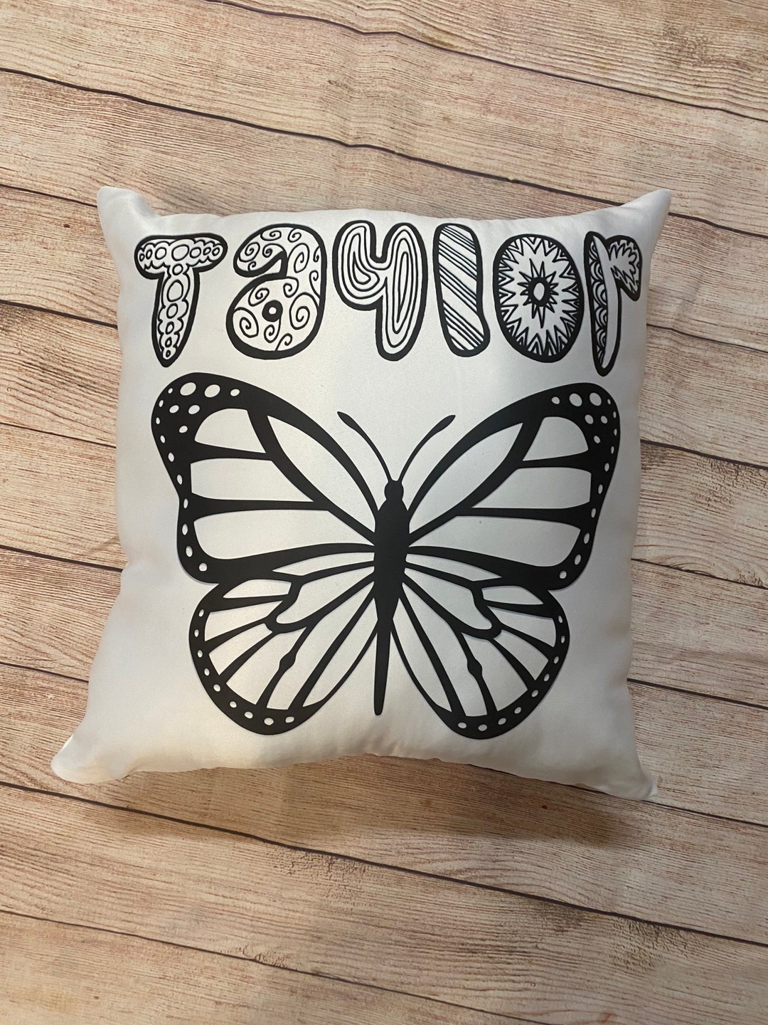 Coloring Pillow - Etsy