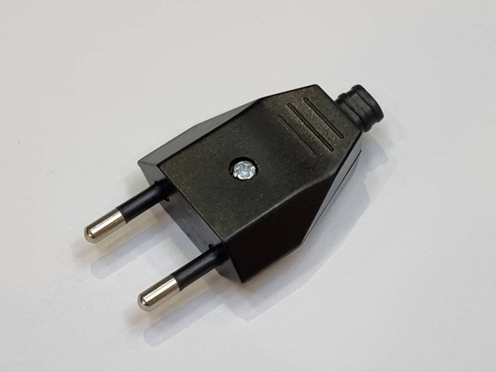 European Plug 2 Pin Rewireable Europlug | Etsy UK