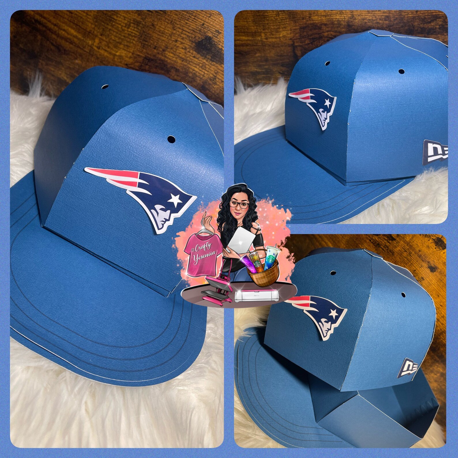 Team Baseball Cap Gift Box, Box, Father’s Day Box, Any Theme Can Be ...