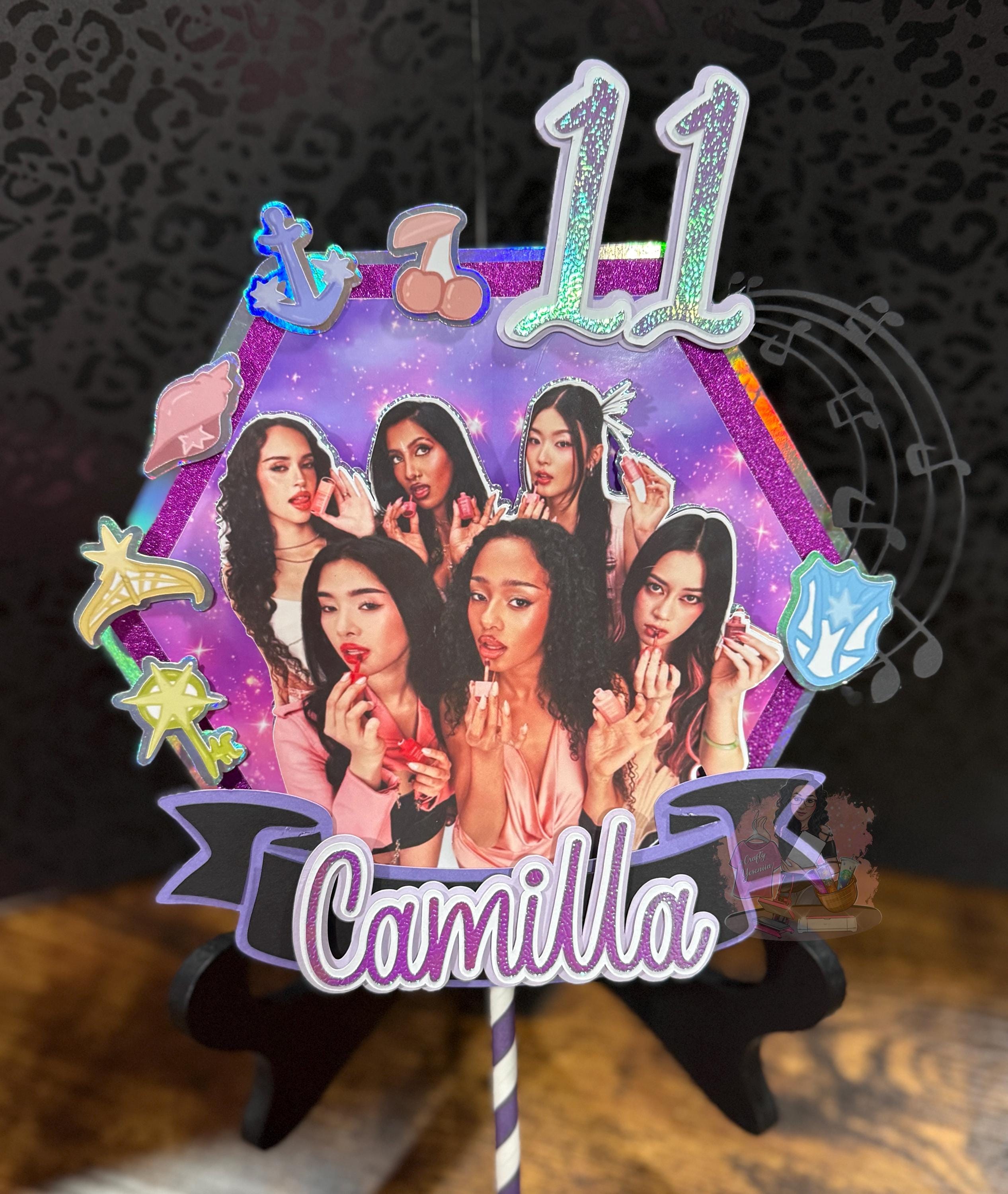 Kats Eyes Cake Topper | Kats | Eyes | Personalized Topper | 3d Toppers ...