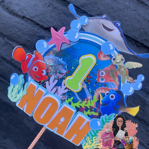 Nemo Cake Topper - Etsy