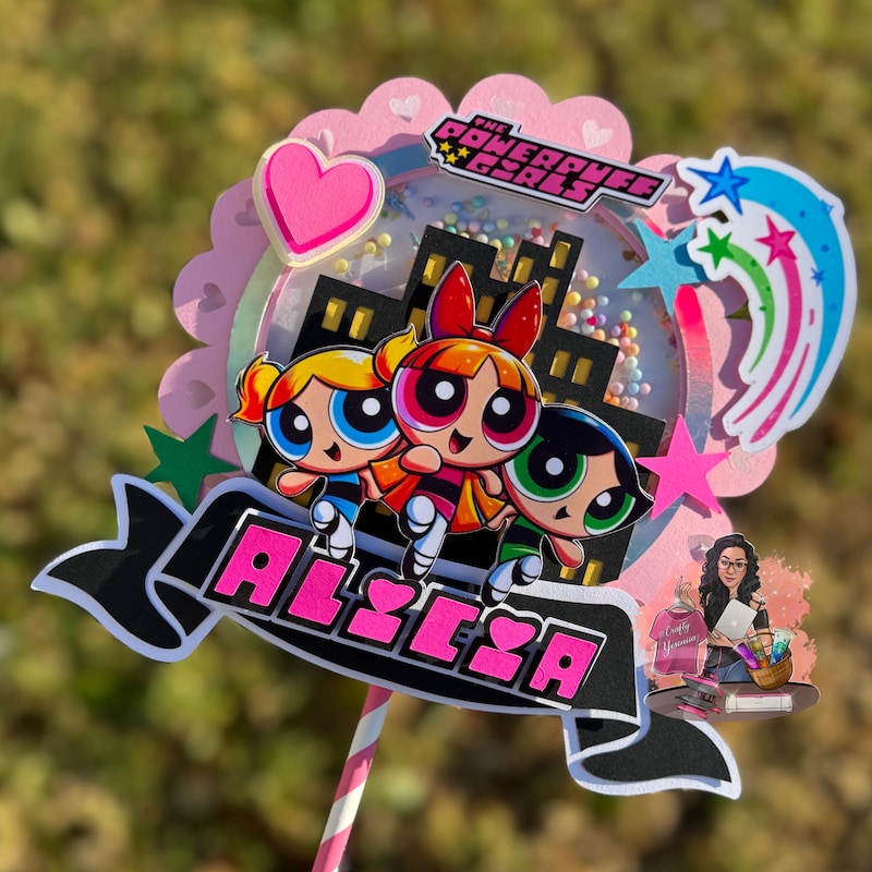 Powerpuff Girls Cake Topper - Etsy