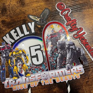 Transform Cake Topper, Robots, Caketopper, - Etsy