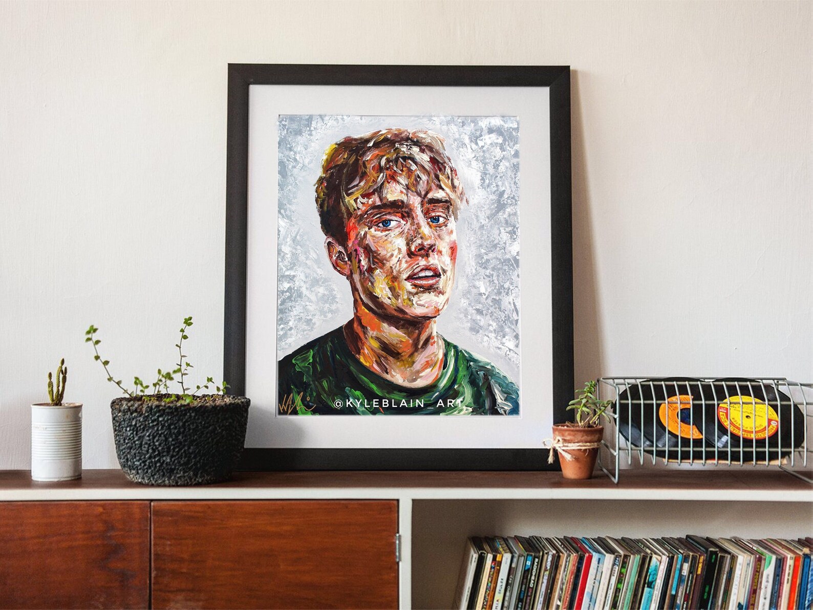 Sam Fender A3 Portrait Print by Kyle Blain Art. Hand Signed - Etsy Canada