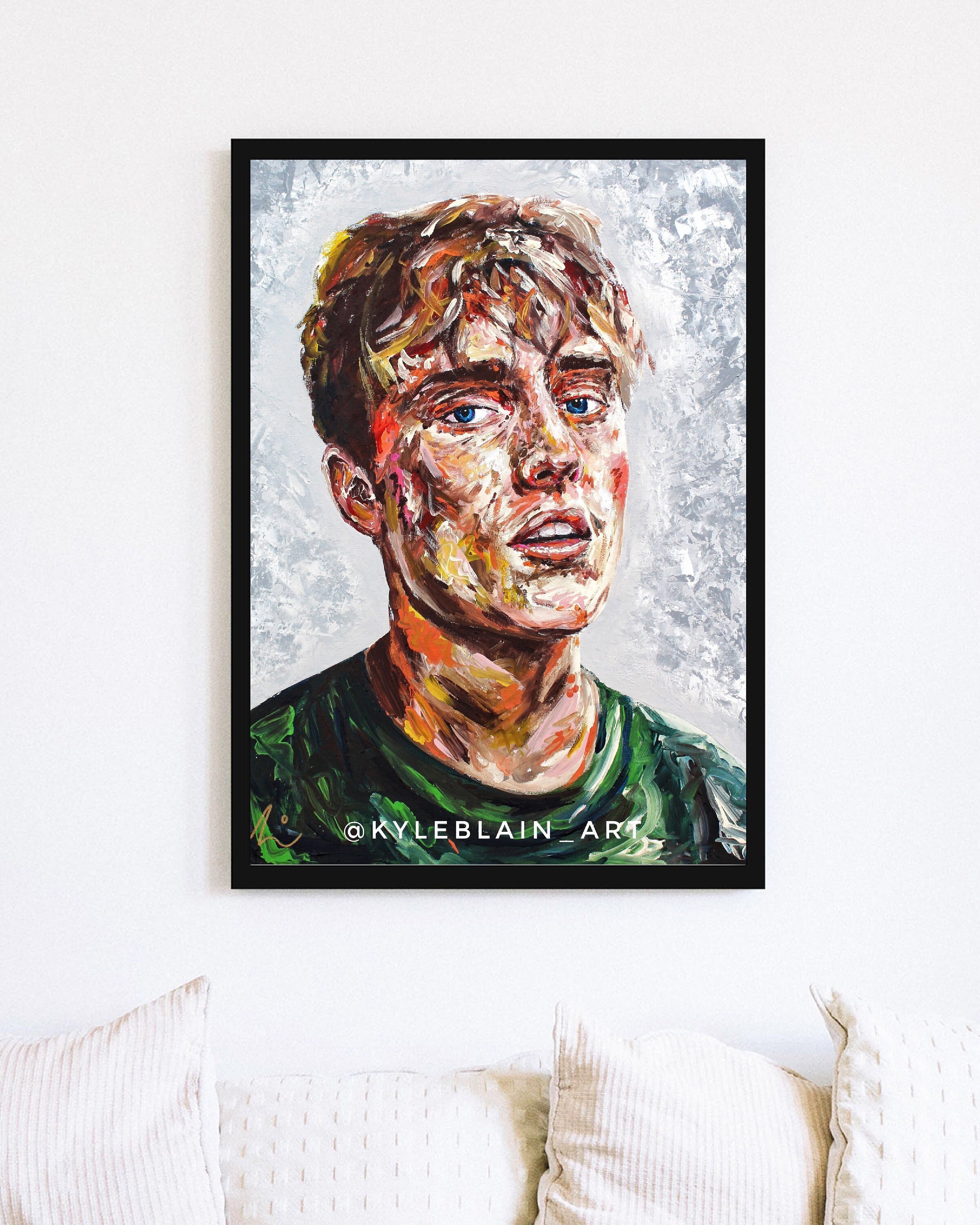 Sam Fender Wall Art Portrait Drawing Print Art & Collectibles Pencil ...