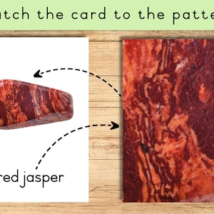 Gemstones Printable Flashcards Minerals and Crystals Matching ...