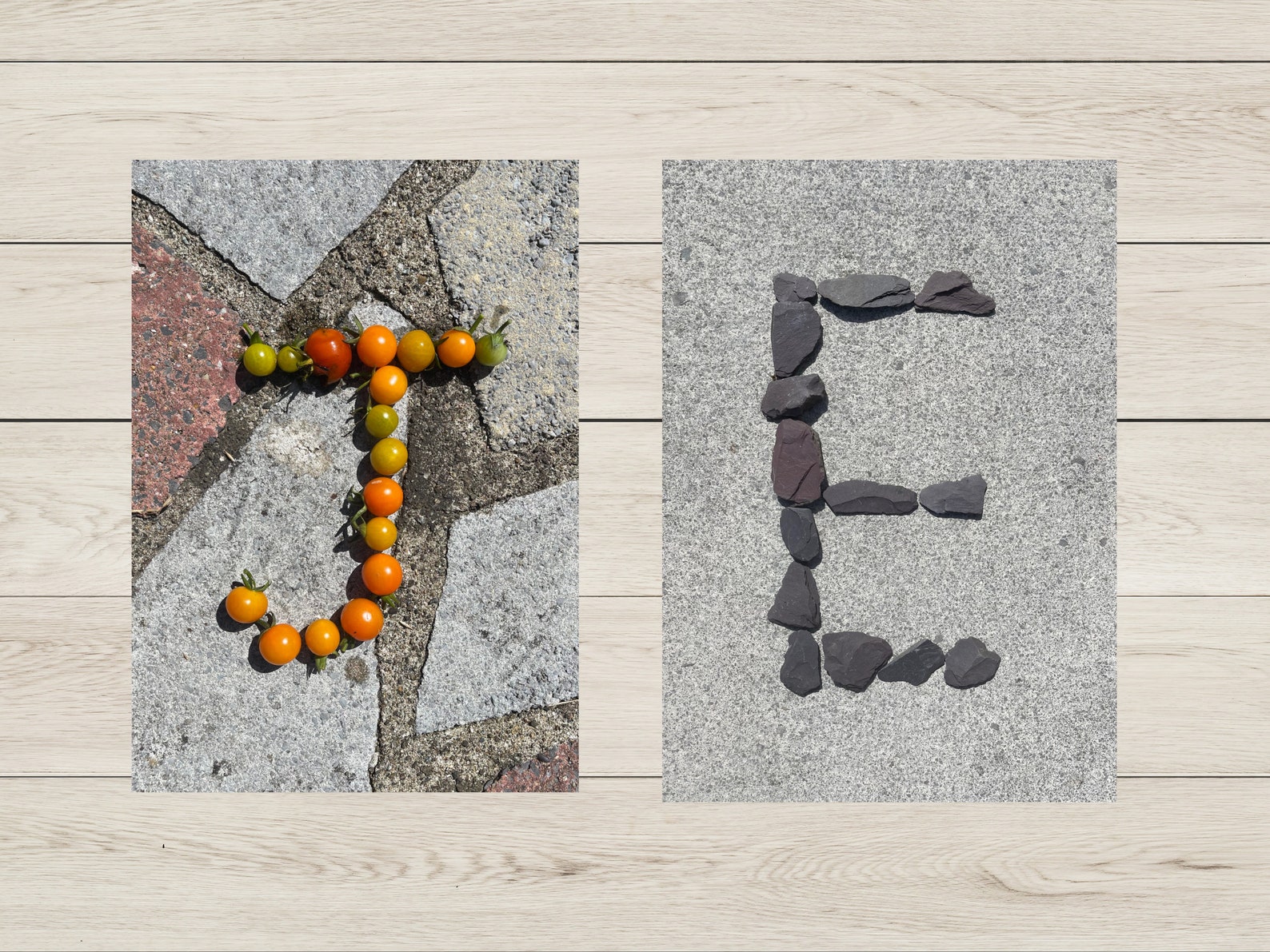 Nature Alphabet Cards Printable Loose Parts Letter Resource Montessori ...