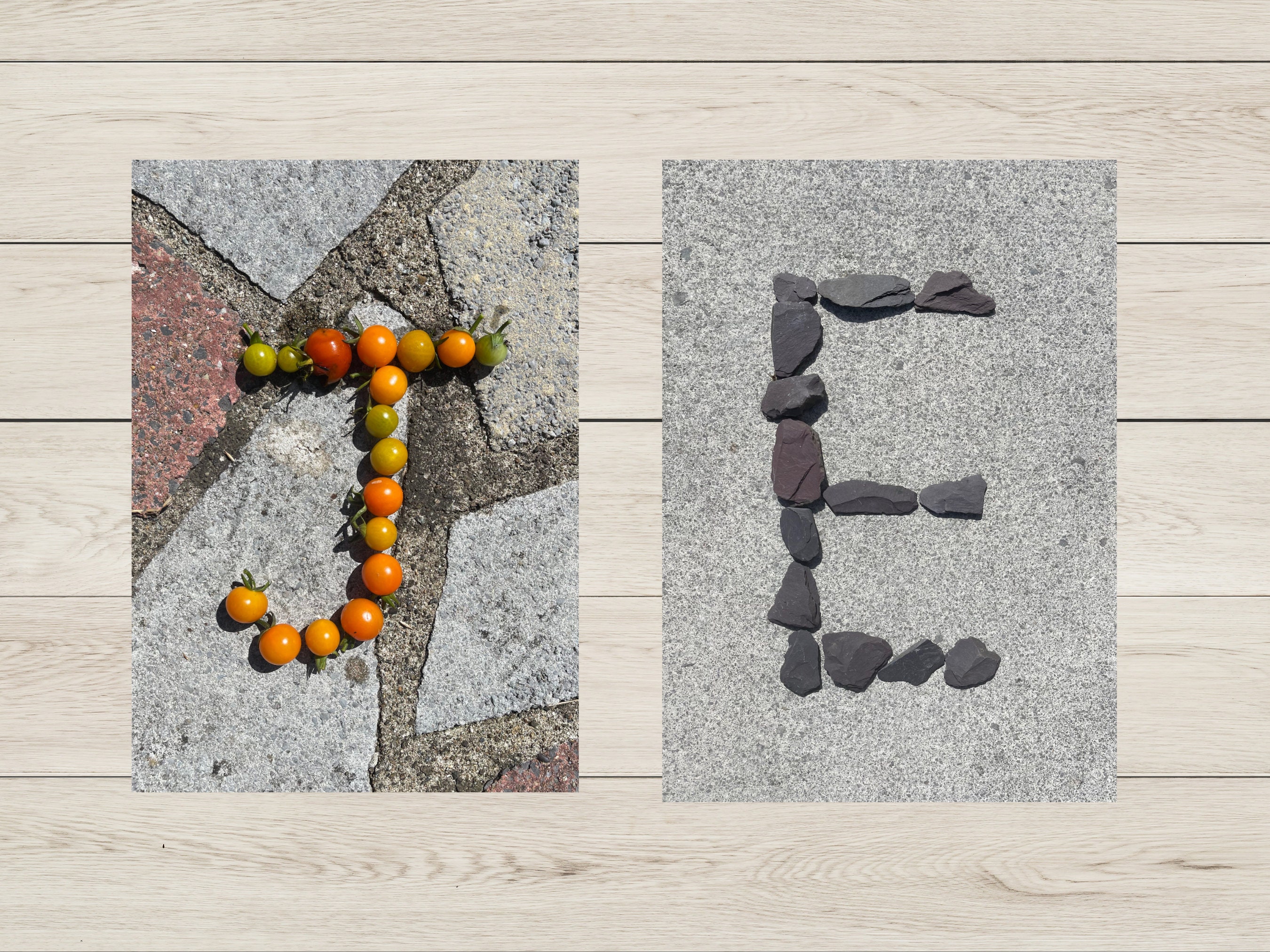 Nature Alphabet Cards Printable Loose Parts Letter Resource Montessori ...
