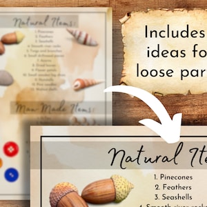 Loose Parts Play Printables | Pre-writing Activity | Reggio Inspired ...