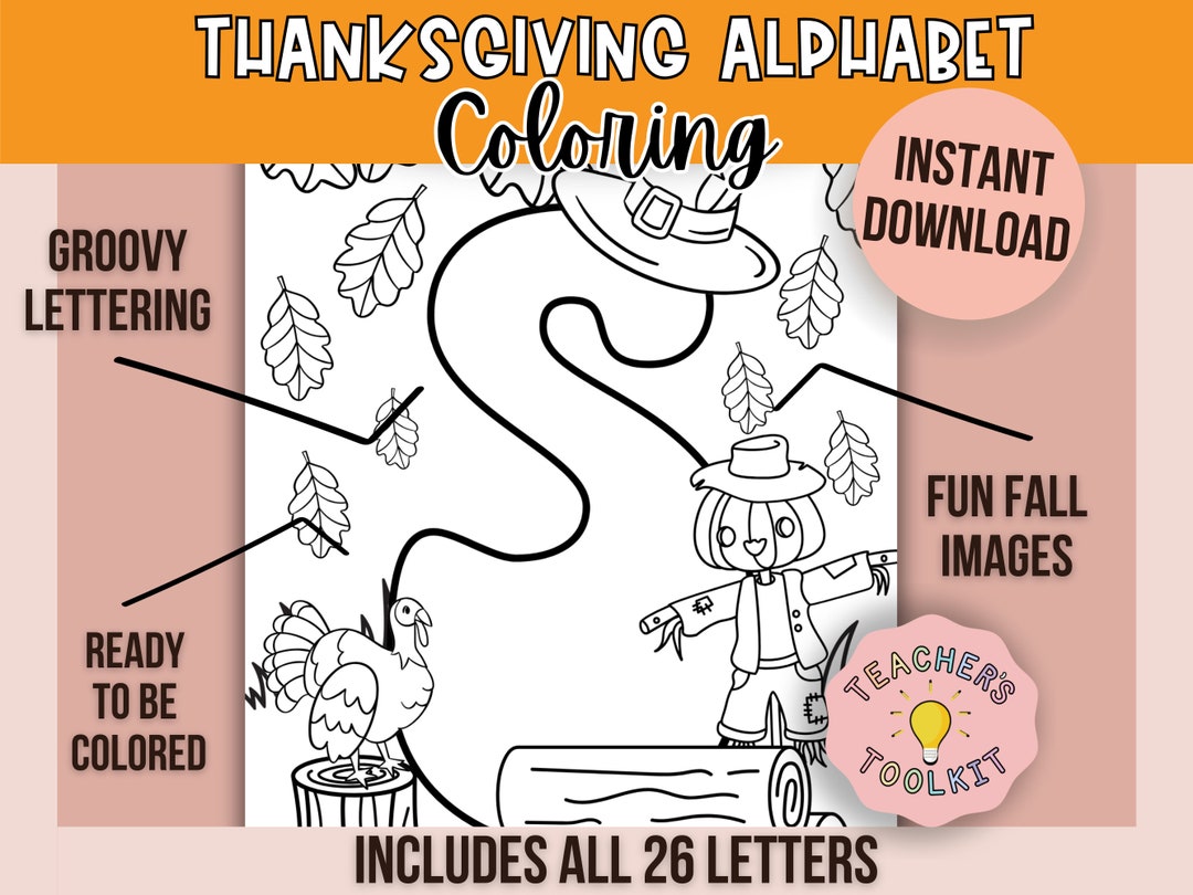 Thanksgiving Coloring Sheet | Printable Coloring for Fall ...