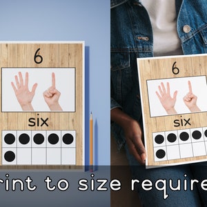 Tens Frame Number Cards Printable | Maths Mastery | 0-10 Numeral Flash ...