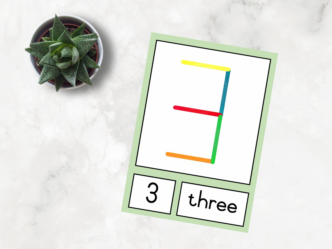 Popsicle Stick Activity Numbers Lolly Stick Activity Number Formation ...