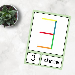 Popsicle Stick Activity Numbers Lolly Stick Activity Number Formation ...