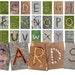 Nature Alphabet Cards Printable Digital Download EYFS Resource ...