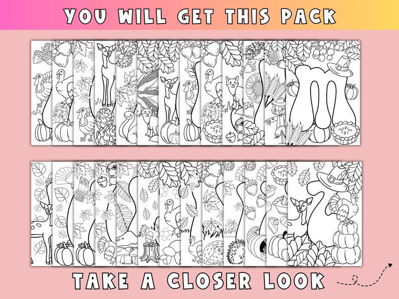 Thanksgiving Coloring Sheet | Printable Coloring for Fall ...