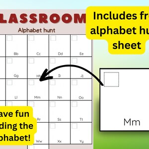 Printable Classroom Scavenger Hunt| First Day of School Game | New ...