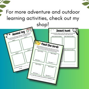 Nature Hunt Detective Printable | Outdoor Activity Sheets for Children ...