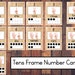Tens Frame Number Cards Printable, Maths Mastery, 0-10 Flash Cards ...