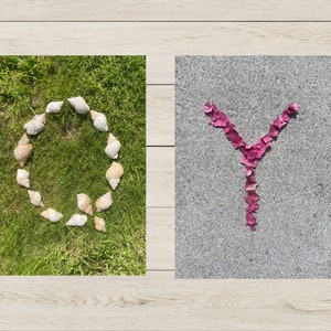 Nature Alphabet Cards Printable Digital Download EYFS Resource ...