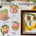 Loose Parts Play Emotions Activity, Feelings Flashcard, Reggio Inspired ...