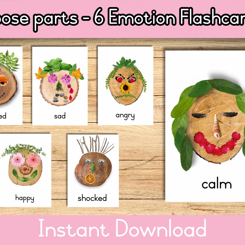 Emotion Faces - Etsy