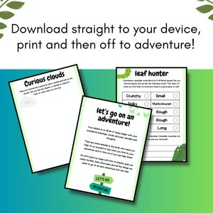 Nature Hunt Detective Printable | Outdoor Activity Sheets for Children ...