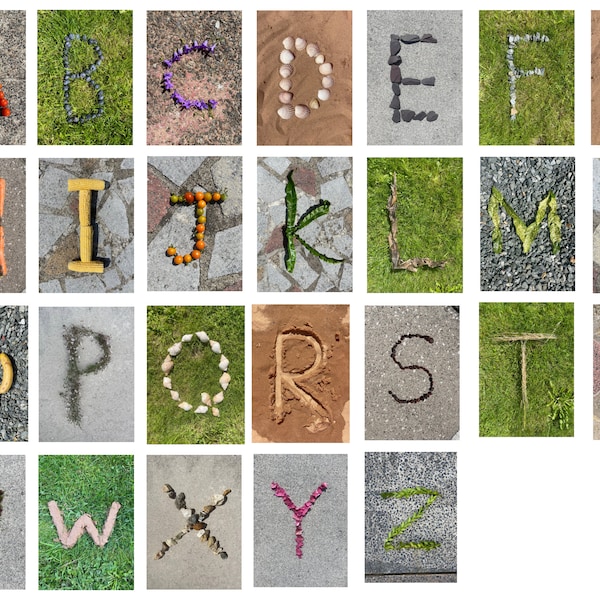 Nature Letters - Etsy