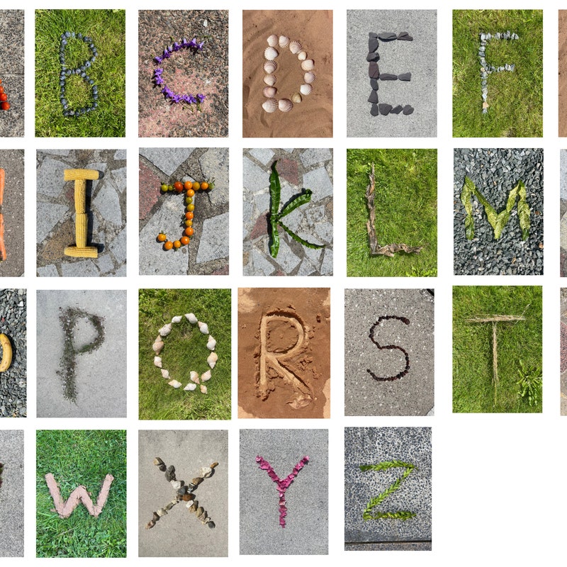 Nature Letters - Etsy