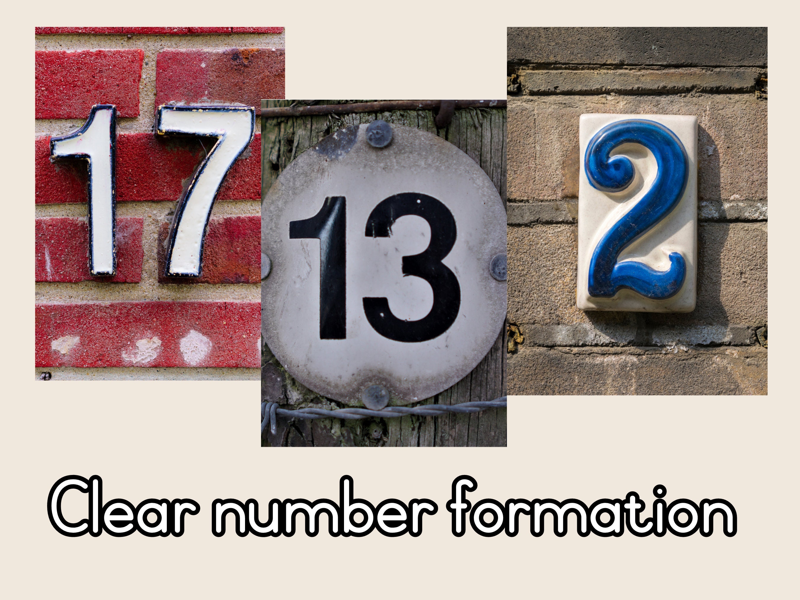 Number Cards to 20 Real Life Purpose Number Learning Outdoor, Reggio ...