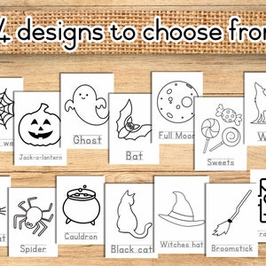 Loose Parts Cards Halloween for Children, Halloween Themed Loose Parts ...