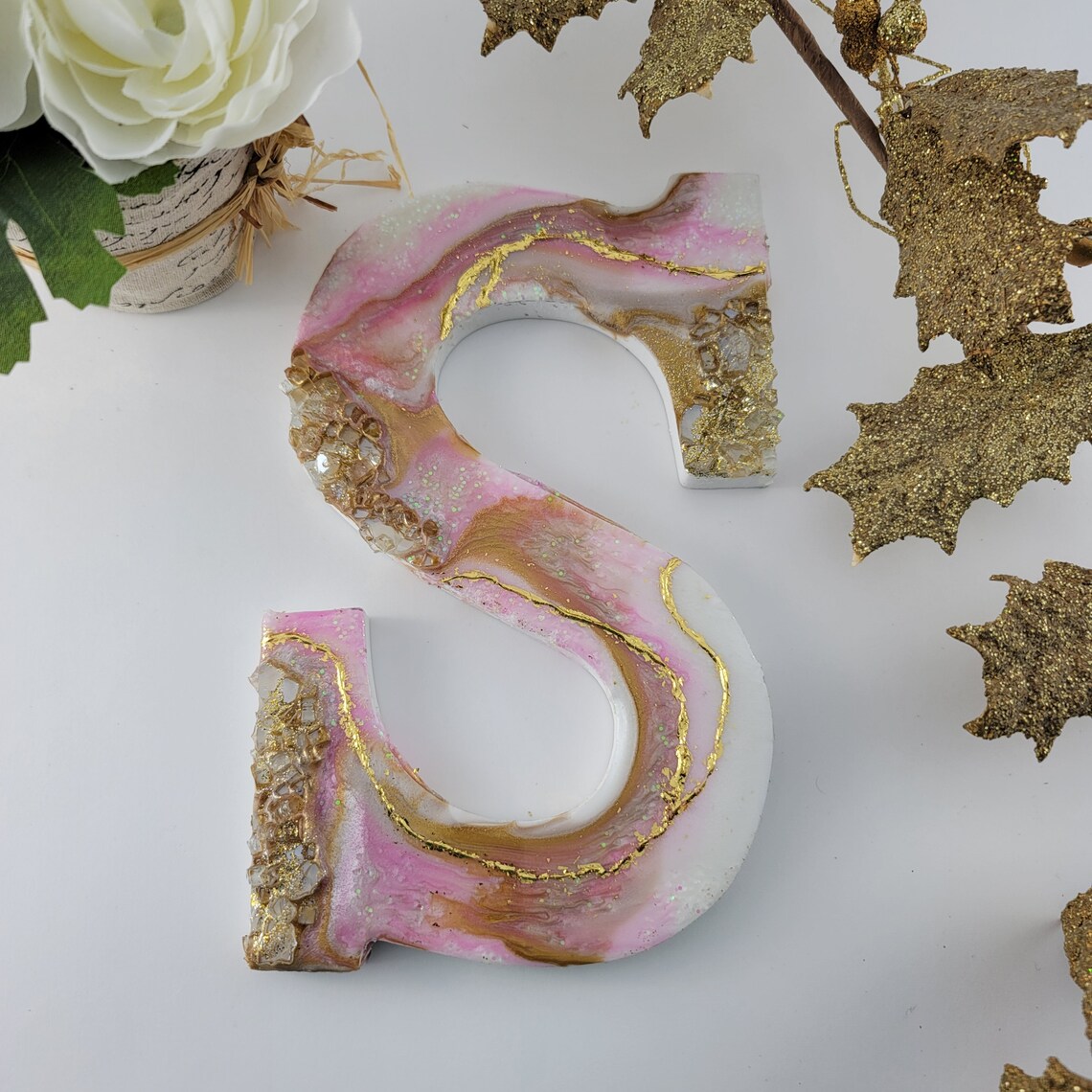 Choose Your Letter Resin Personalized Letters / Alphabets | Etsy