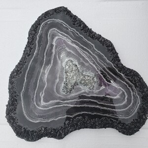 Custom Resin Geode Table Top Housewarming Gift/ Coffee Table/ Accent ...