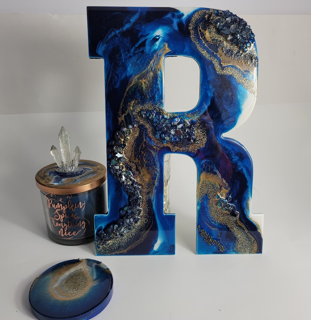 Personalized Geode Letters fathers Day Gift Alphabets initials Birthday ...