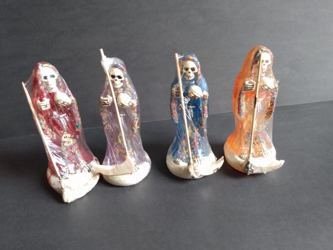 Santa Muerte Holy Death Translucent Statues - Etsy