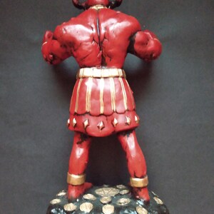 Mammon Demon Devil Statue Prince of Wealth on Gold Base Coins - Etsy