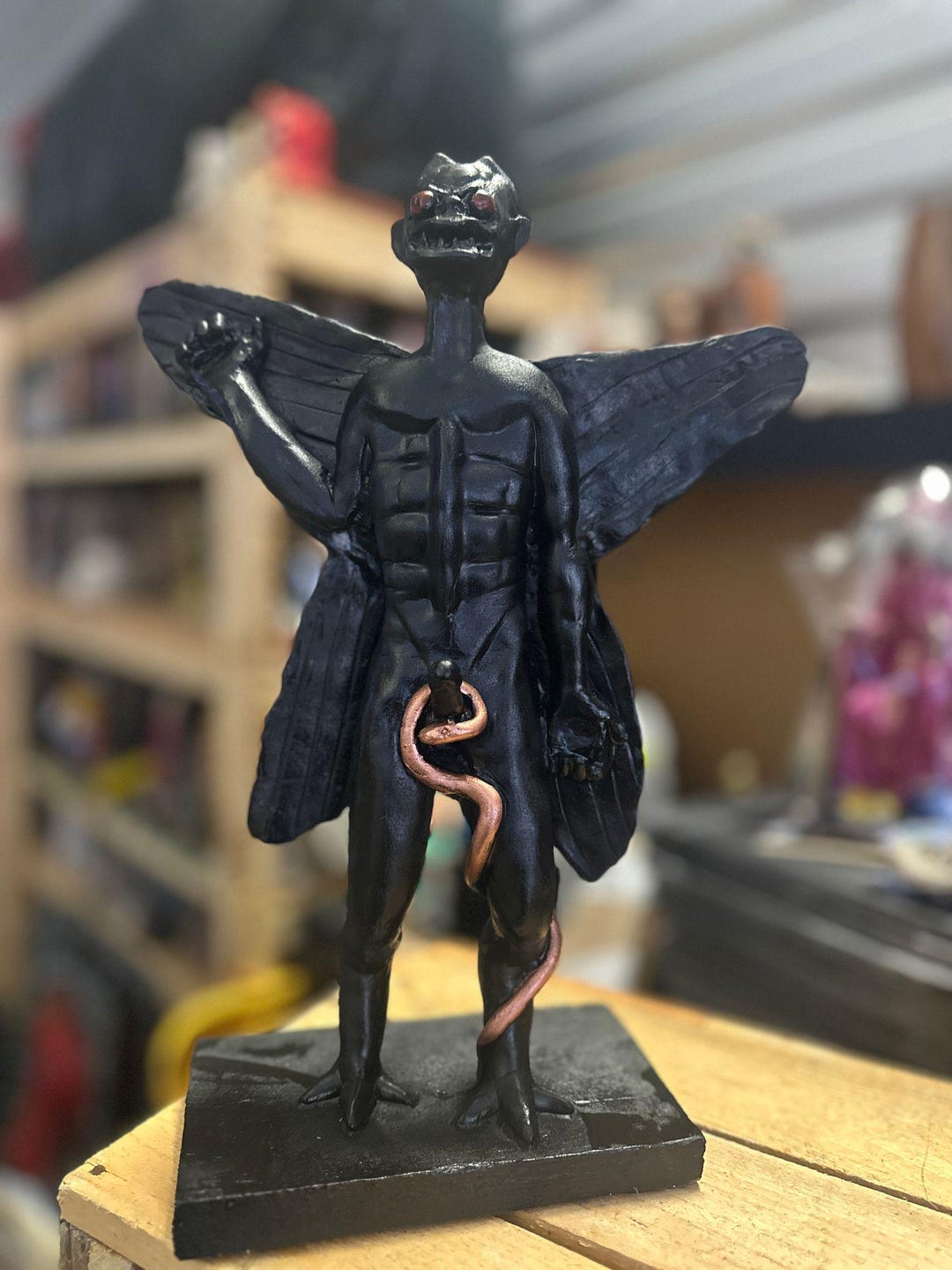 Pazuzu Demon Devil Statue 16 Inches Protection - Etsy