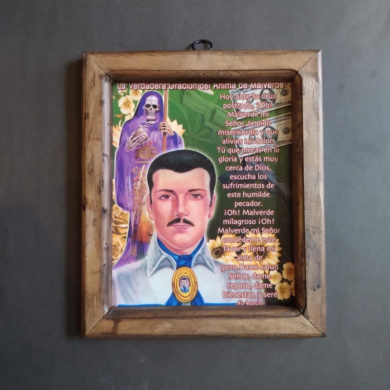 Jesus Malverde Muerte - Etsy