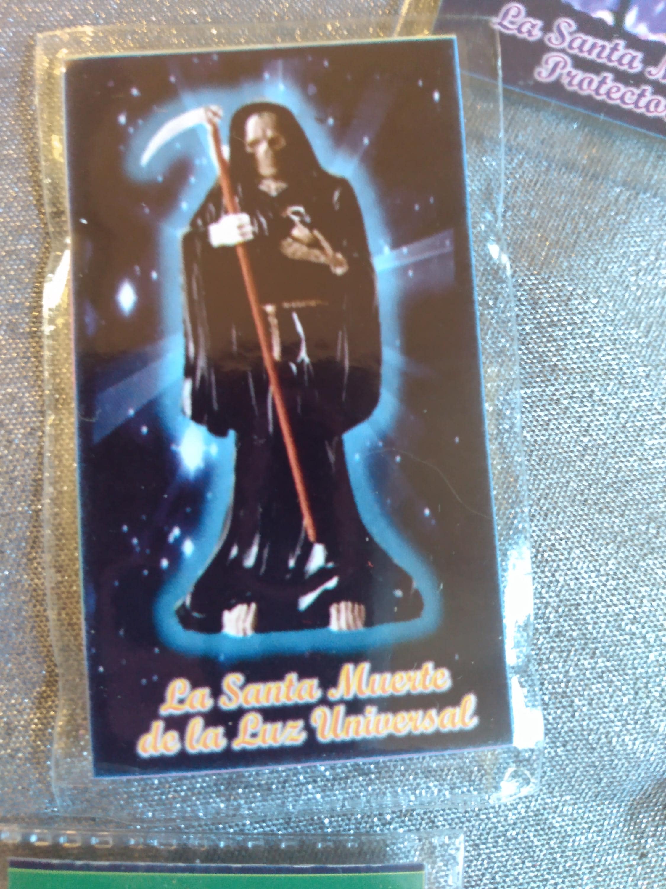 Santa Muerte Prayer Cards 1.5x3 Inches - Etsy