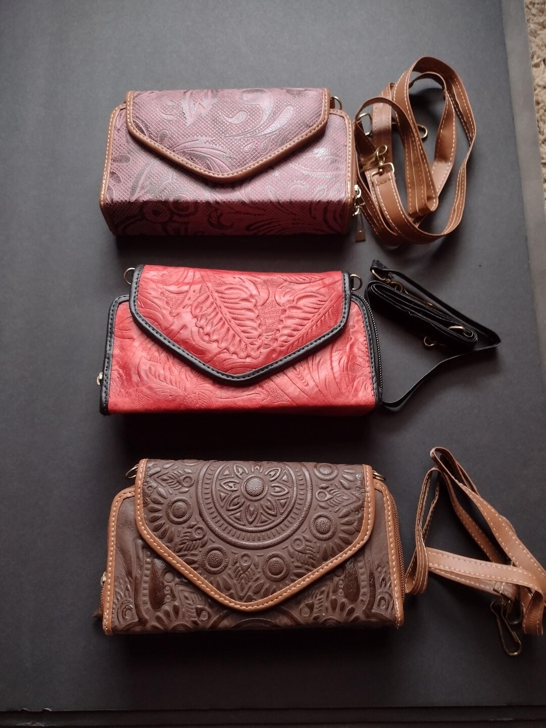Tooled Mexican Hand Bag- Artesanal Purse- Mexican Purse - Etsy