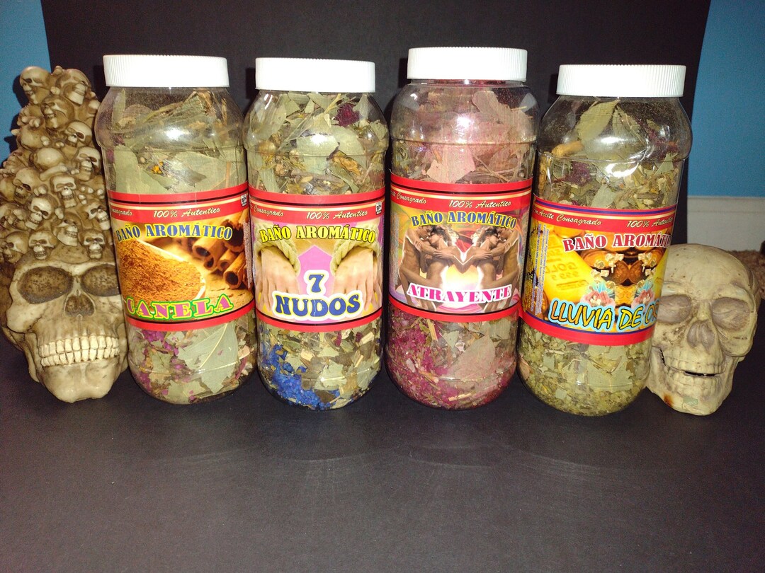 100% Authentic Aromatic Bath/ Baño With Consecrated Oil De Despojo. - Etsy