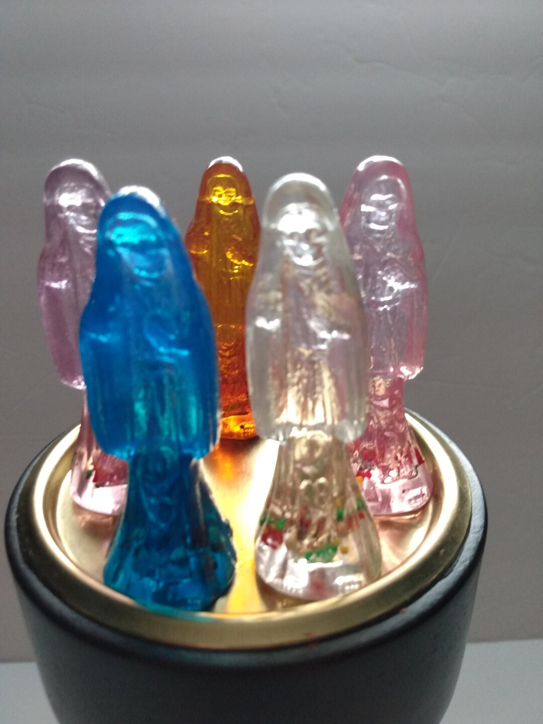 Translucent Holy Death Santa Muerte Statue Prepared - Etsy