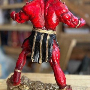 Mammon Devil Demon Statue Prince of Wealth - Etsy