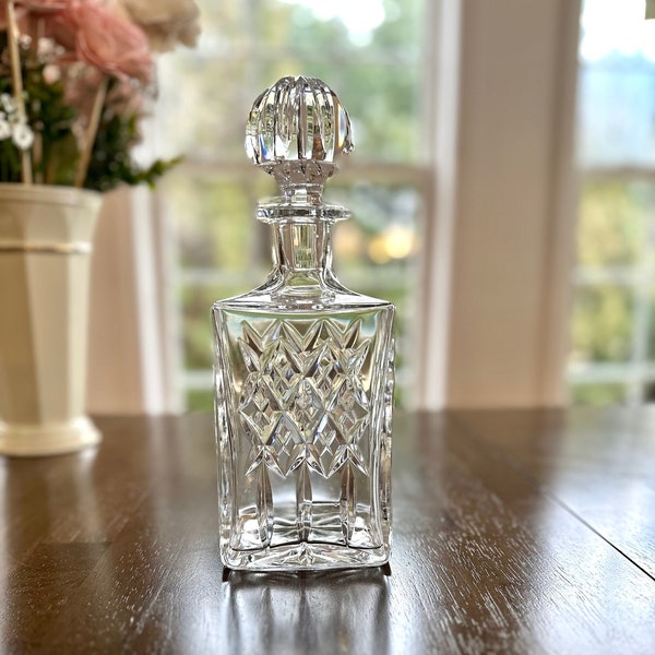 Square Decanter - Etsy