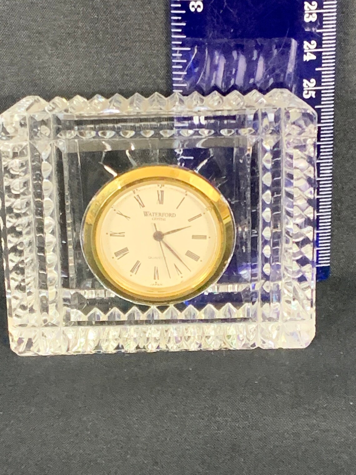 Waterford Crystal Clock - Etsy