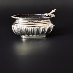 Victorian Era Sterling Silver Salt Cellar - Etsy