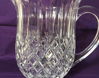 Lead Crystal Pitcher | Etsy