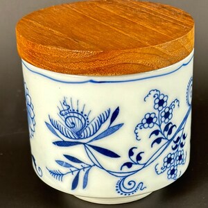 Blue Danube Jam / Jellie Jar With Wooden Lid - Etsy