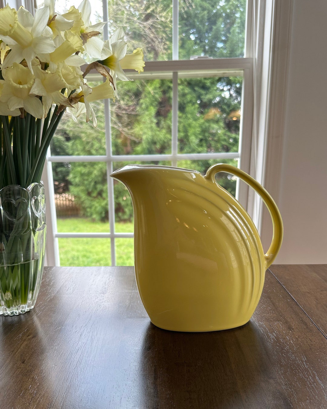 Vintage Hall Pottery Pitcher - Etsy