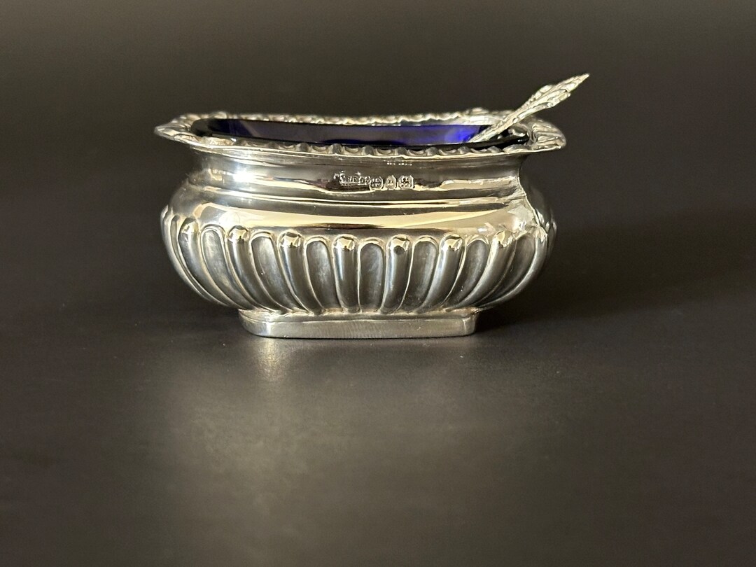Victorian Era Sterling Silver Salt Cellar - Etsy