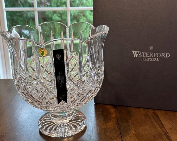 Waterford Crystal Master Artist Signed Trifle Bowl Centerpiece - Etsy